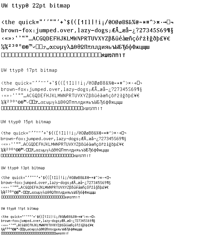 Finding the Best Programming Font / Webagility